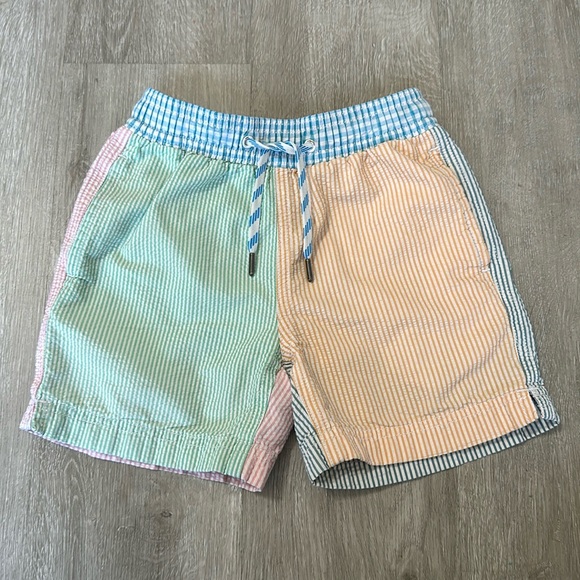 Crewcuts | Swim | J Crew Crewcuts Swimwear Little Boy Seersucker Color ...